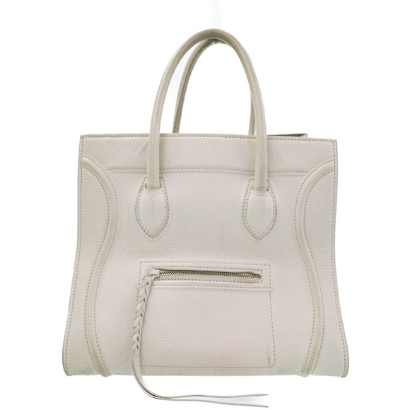 Celine | Bags | Celine Square Luggage Phantom Tote Bag Offwhite | Poshmark